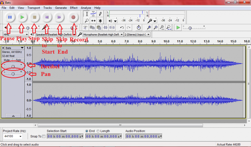 How to use Audacity to edit audio files - Techyv.com